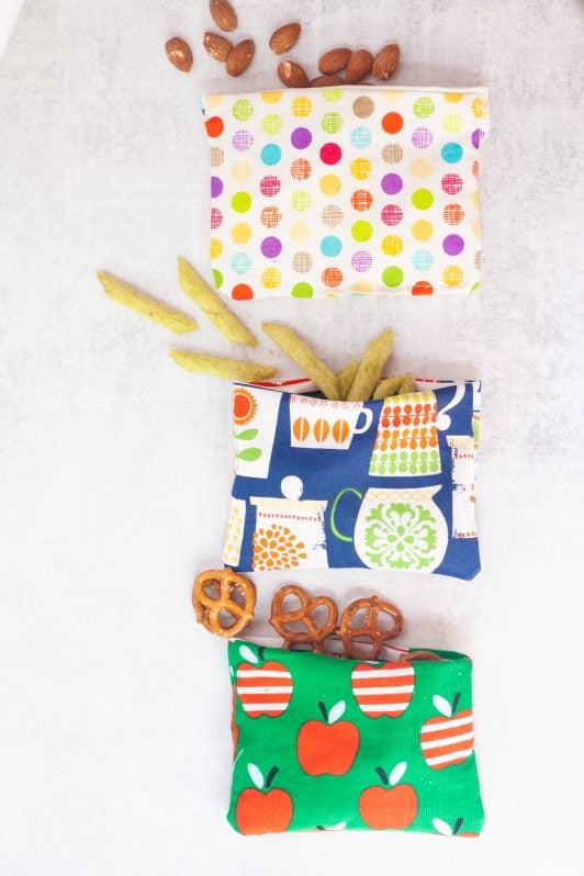 How to Make Reusable Snack Bags (Tutorial) | Wholefully