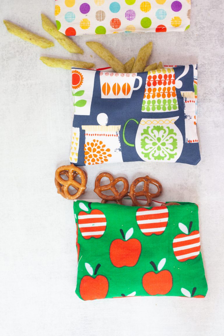 How to Make Reusable Snack Bags (Tutorial) | Wholefully