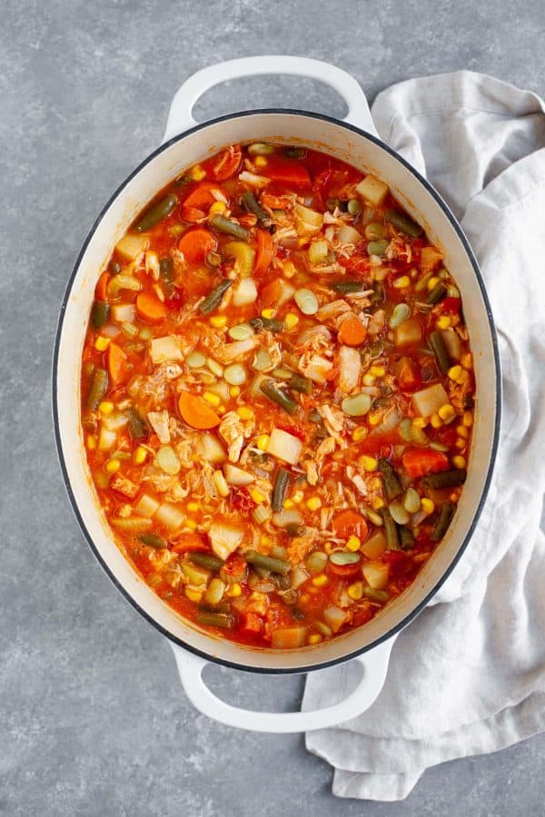 Next Day Turkey Vegetable Soup | Wholefully