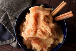 no-cook freezer applesauce | Wholefully