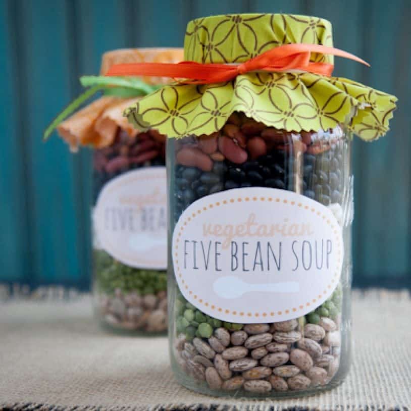 vegetarian five bean soup mix | Wholefully