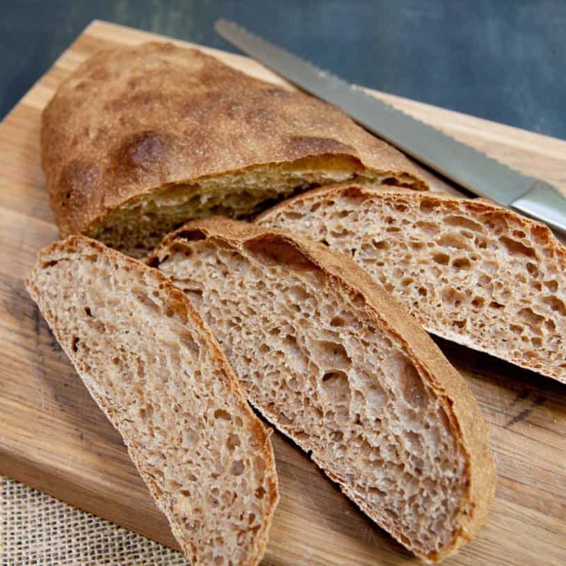 whole grain ciabatta bread | Wholefully