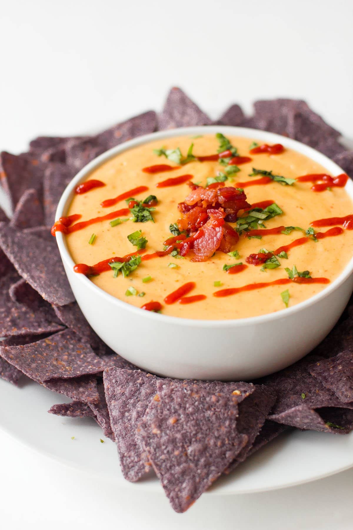 Bacon Sriracha Queso | Wholefully