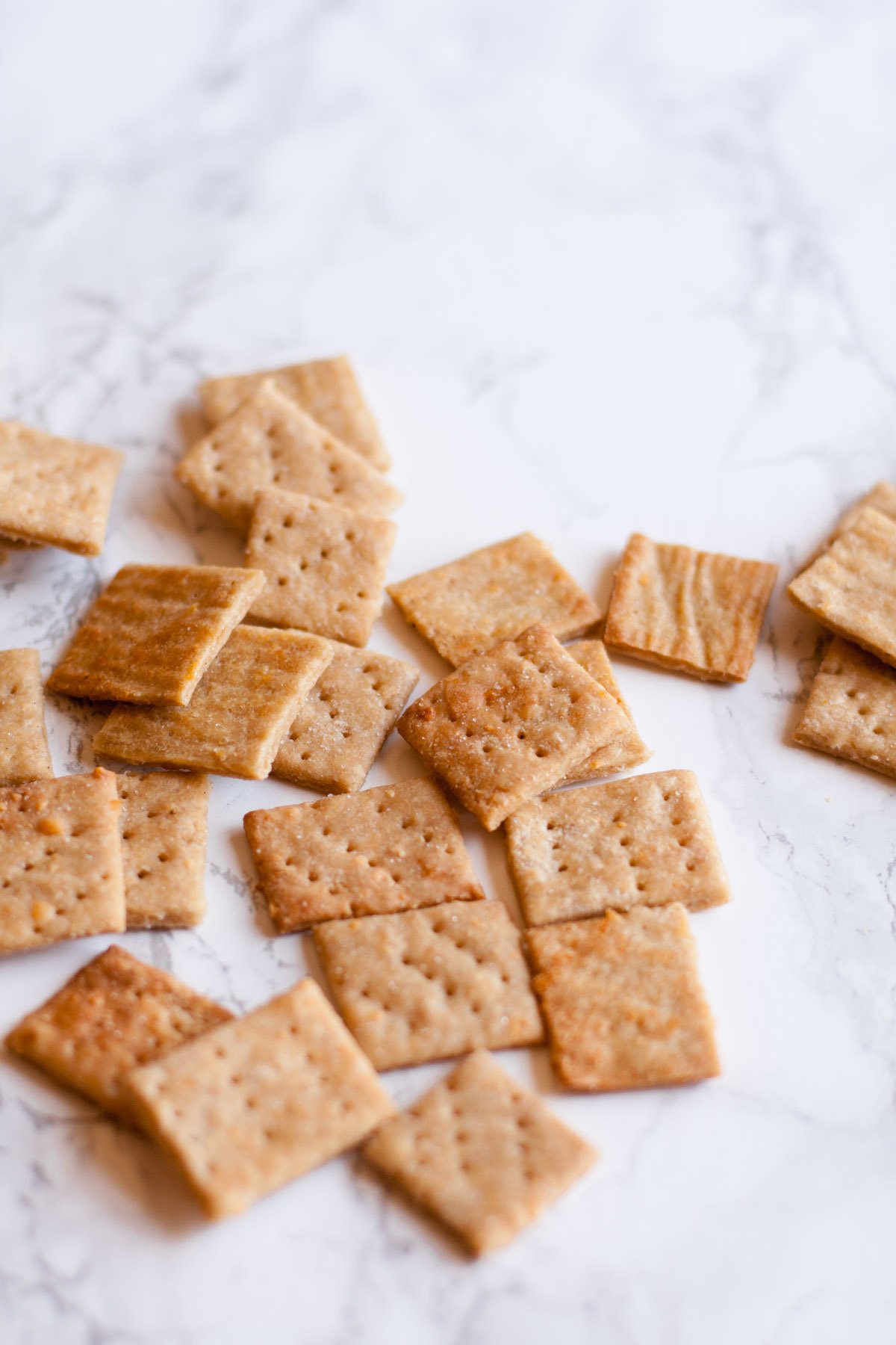 Parmesan Whole Wheat Crackers | Wholefully