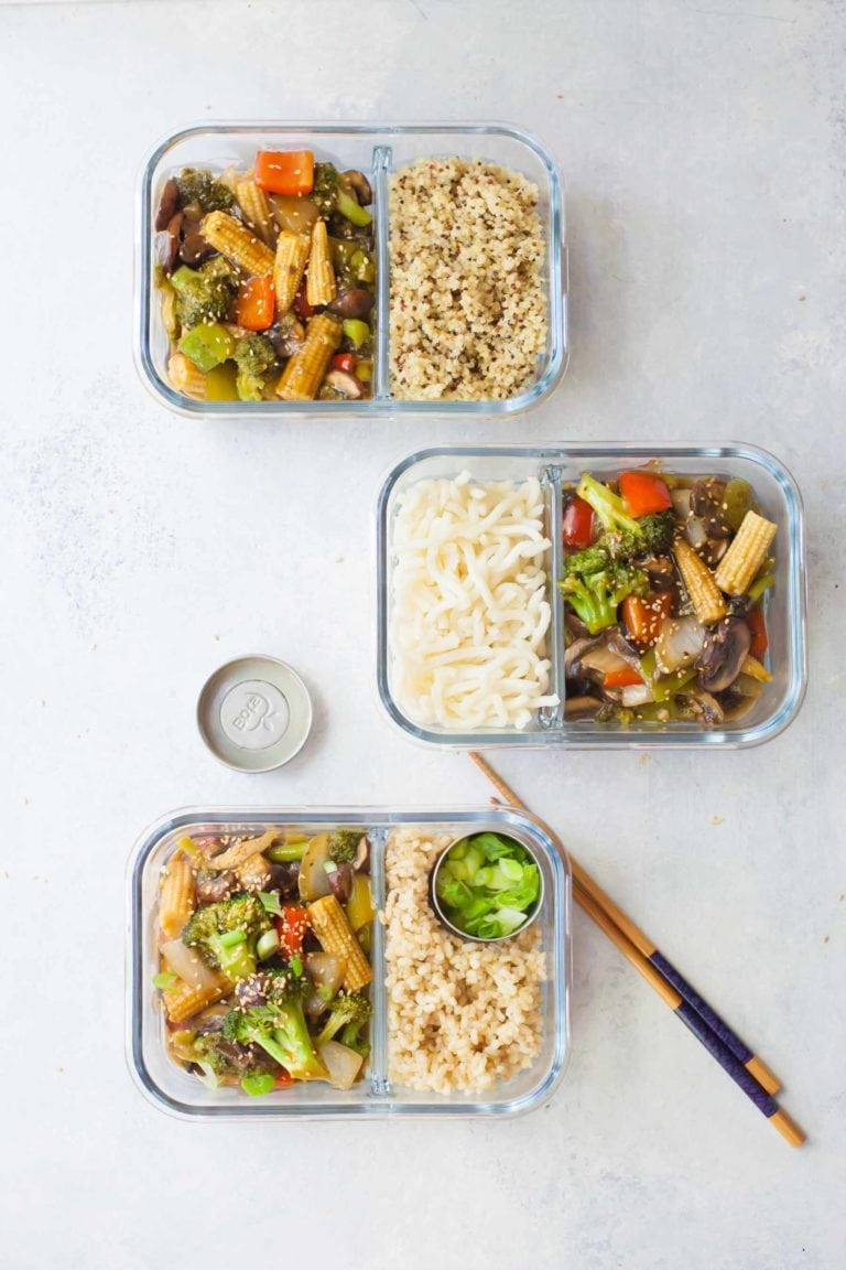 Meal Prep Veggie Stir Fry | Wholefully