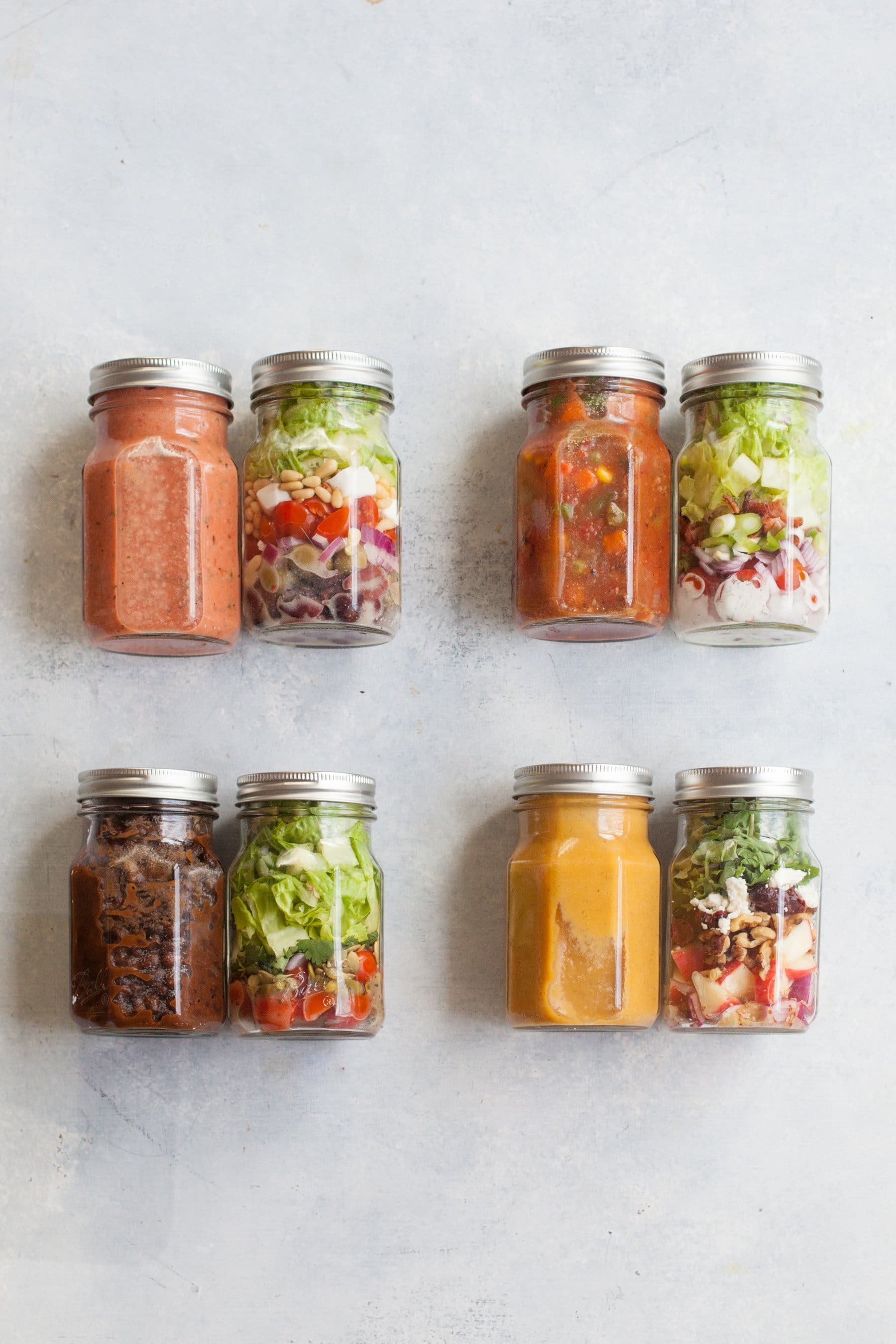 4 Soup And Salad Mason Jar Lunch Combos Wholefully 4 Soup And Salad Mason Jar Lunch Combos Wholefully