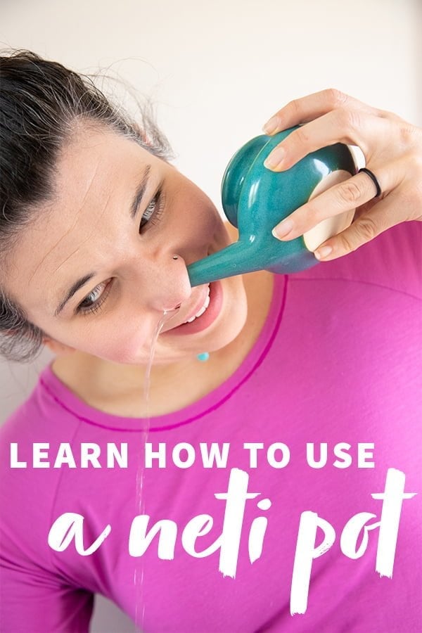 How and Why to Neti Pot (Plus DIY Neti Pot Solution Recipe) | Wholefully