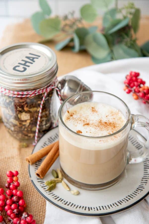 Homemade Chai Tea Recipe and Easy DIY Tea Gift Set | Wholefully