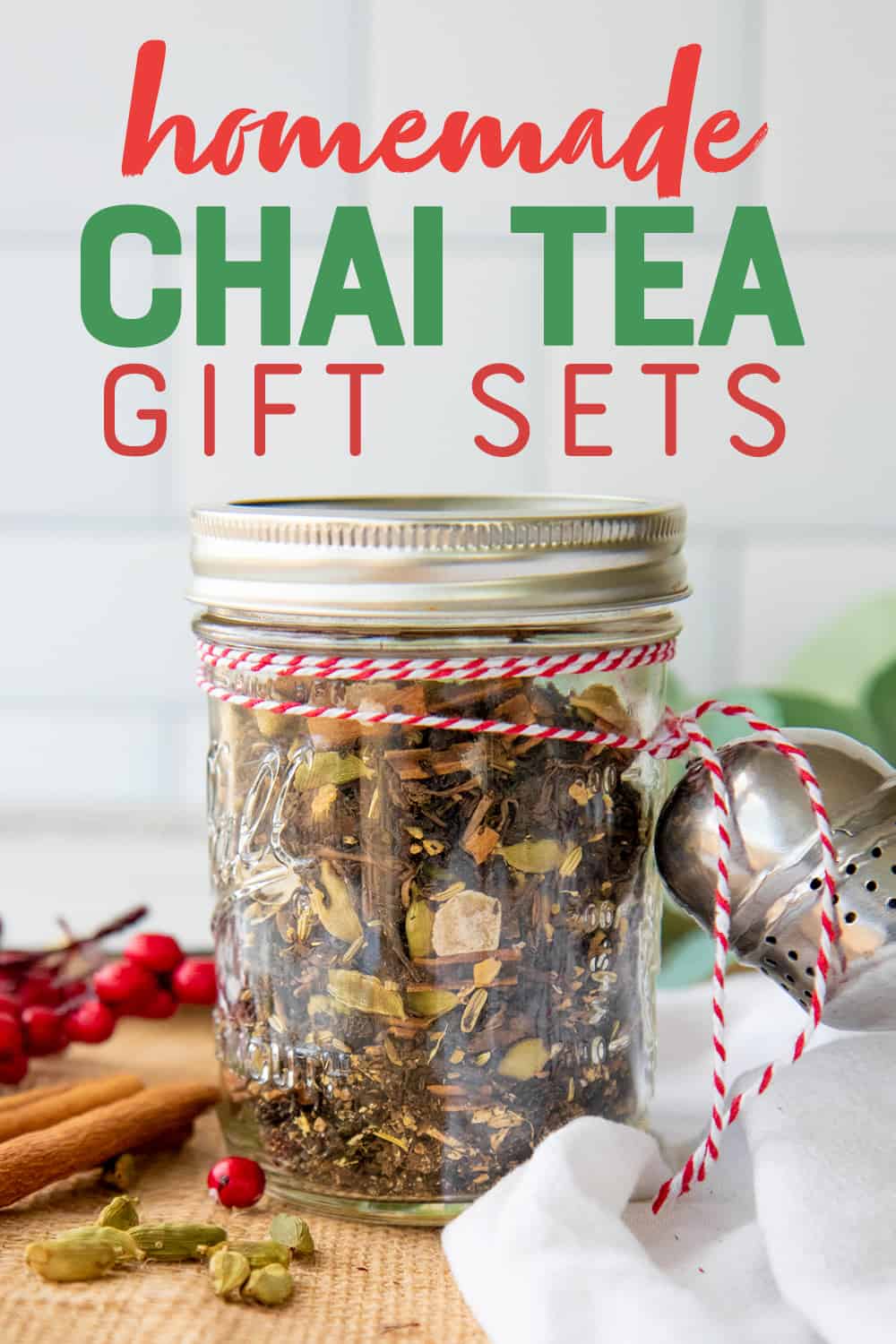 Homemade Chai Tea Recipe and Easy DIY Tea Gift Set | Wholefully