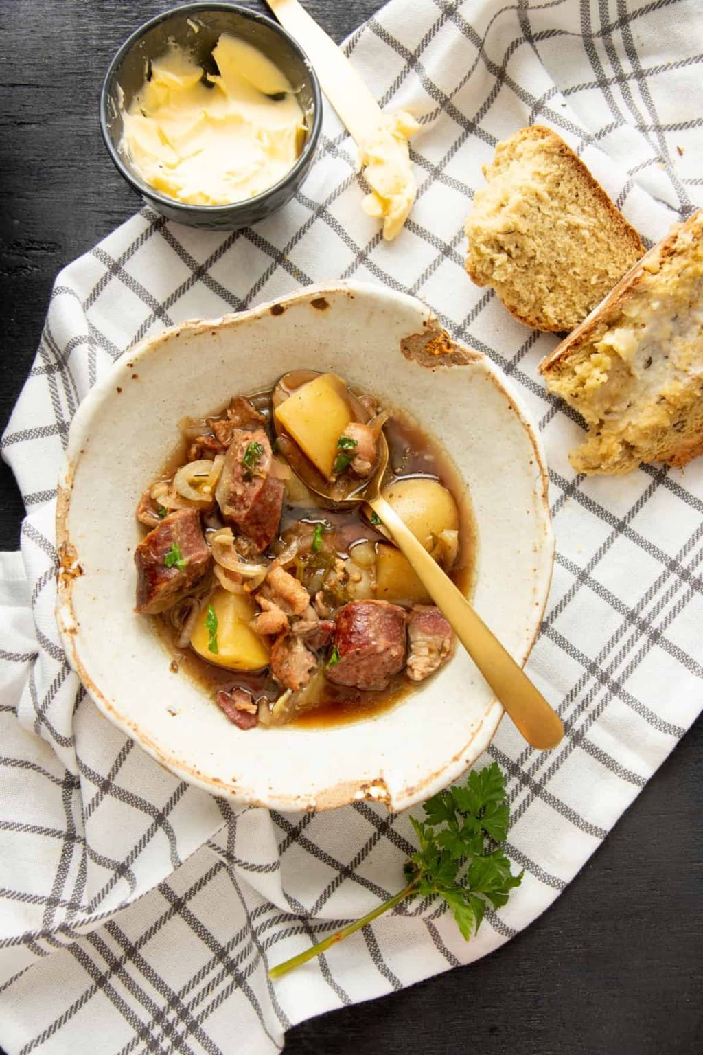 Dublin Coddle Recipe (Irish Sausage and Potato Stew) | Wholefully