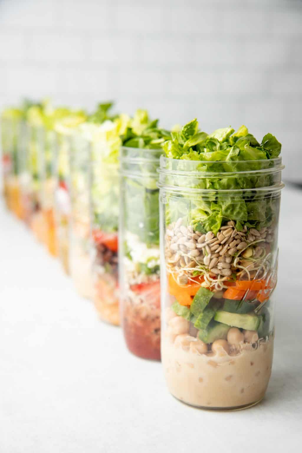 How to Make Salad in a Jar + No-Fail Recipes | Wholefully