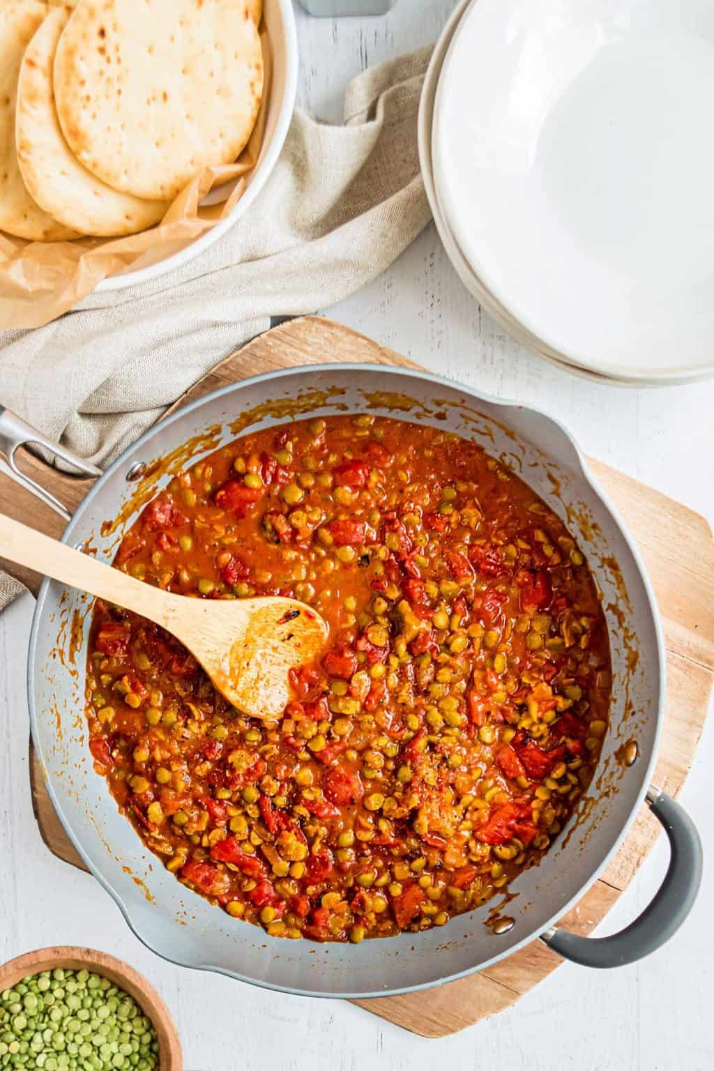 Easy Vegan Split Pea Curry Recipe for a Weeknight | Wholefully