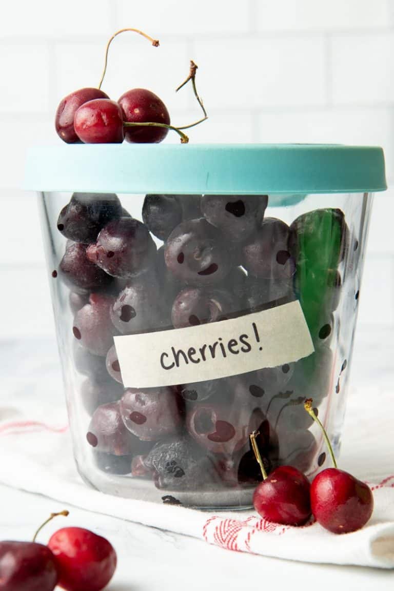 How to Freeze Cherries + Frozen Cherry Recipes | Wholefully