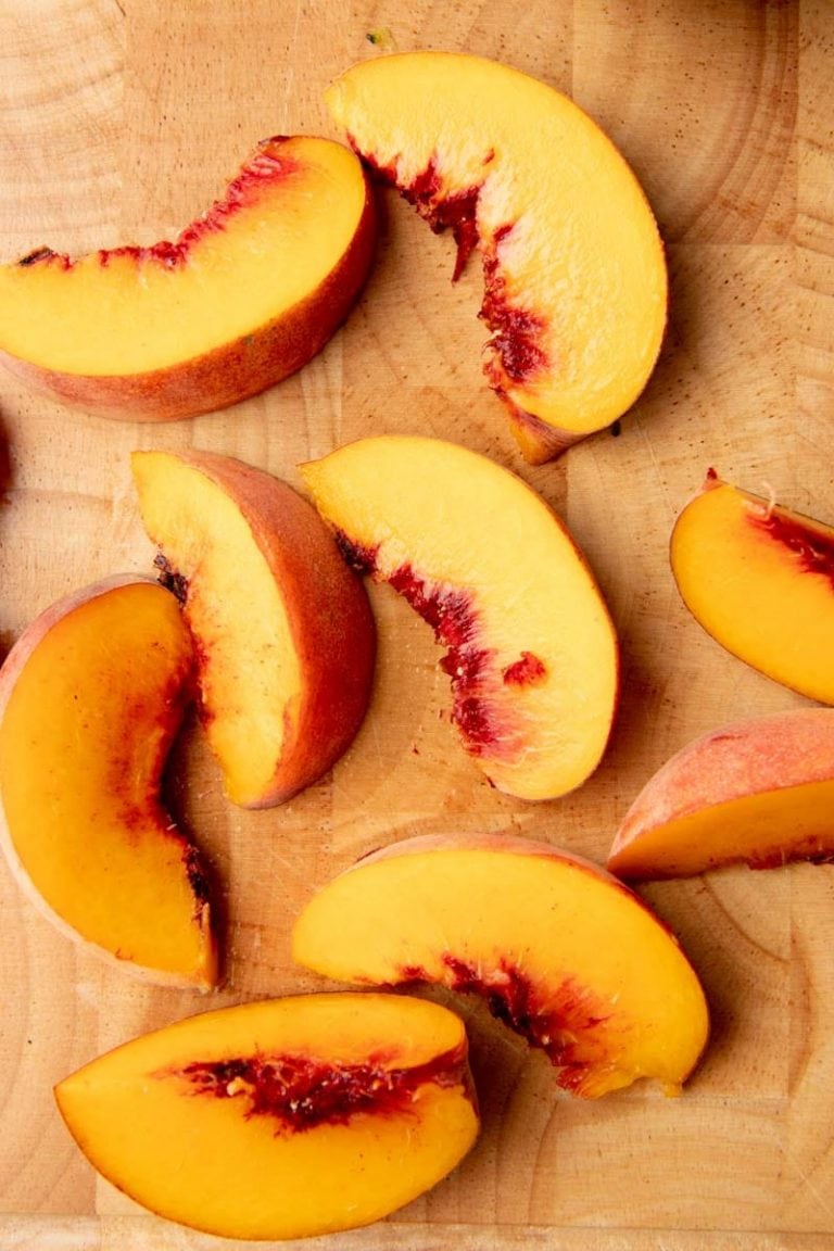 How to Freeze Peaches Whole, Halved, or In Slices | Wholefully