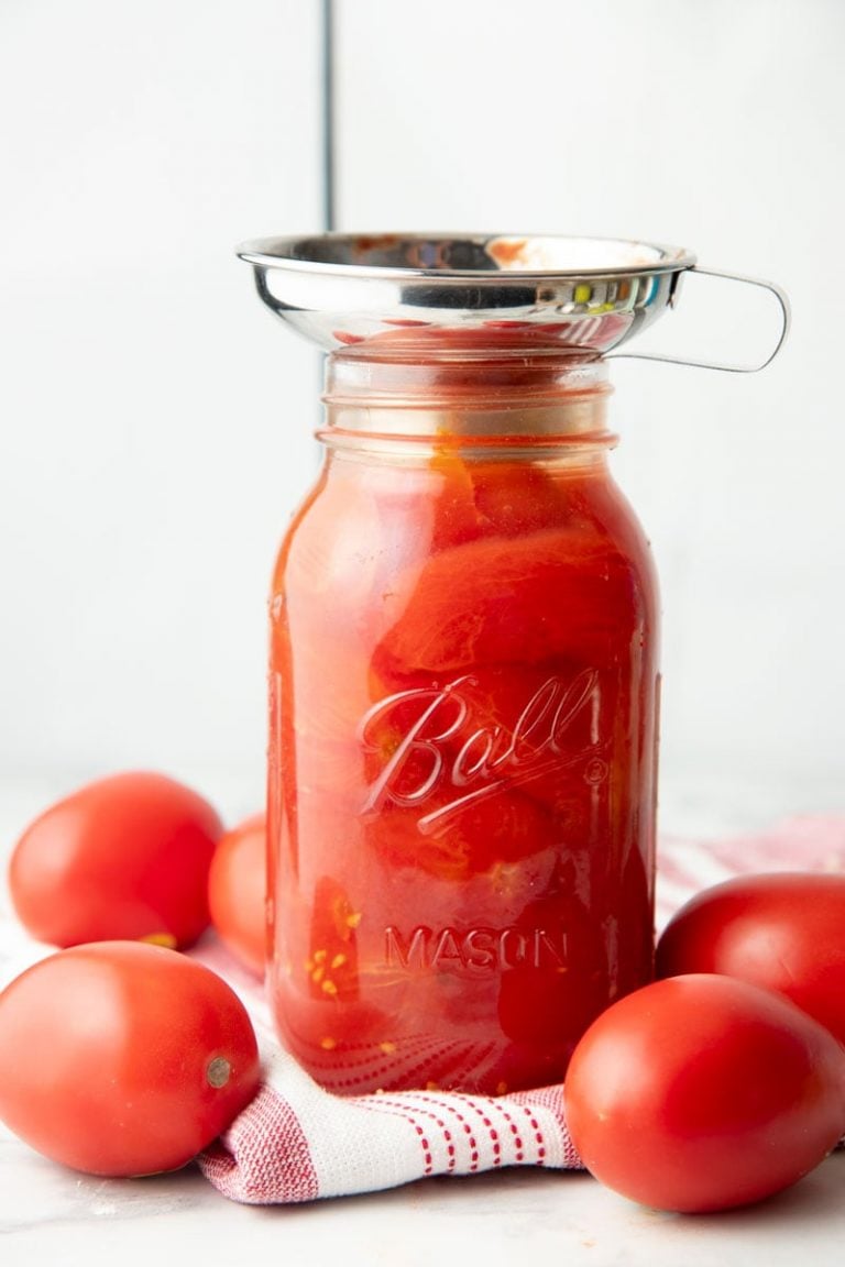 A Step-by-Step Guide to Canning Whole Tomatoes | Wholefully