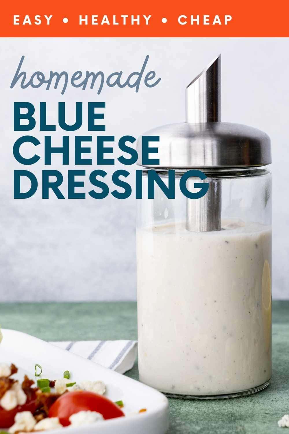 Homemade Blue Cheese Dressing Recipe | Wholefully