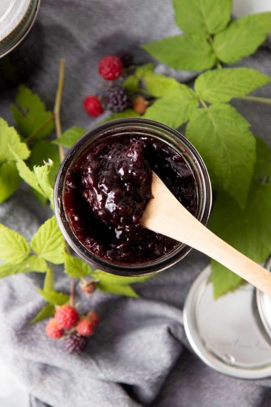 How to Make Black Raspberry Jam | Wholefully