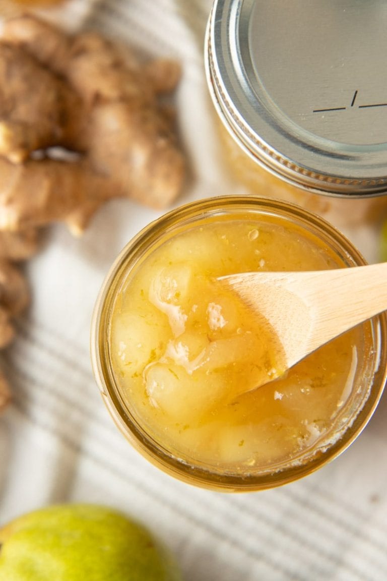 Gingered Pear Preserves Recipe | Wholefully