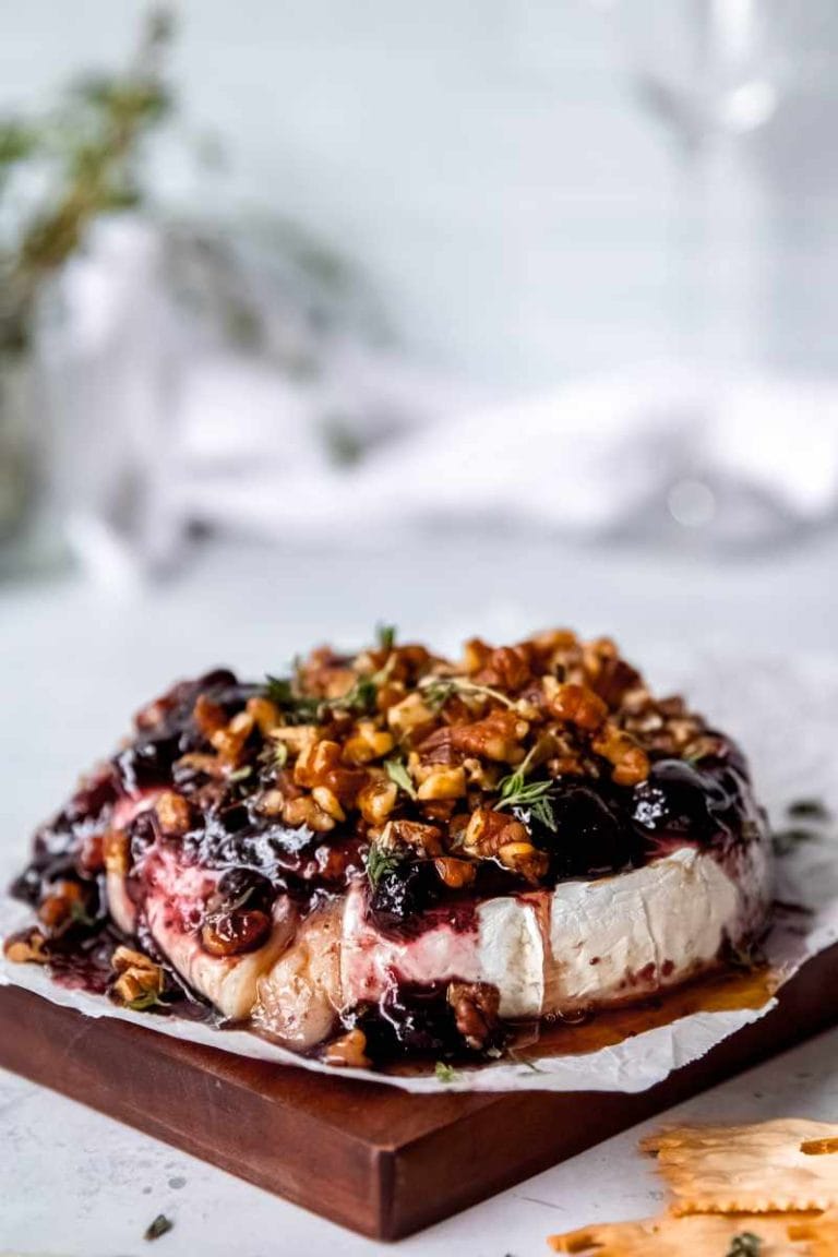 Baked Brie with Jam: Perfect Party Appetizer | Wholefully