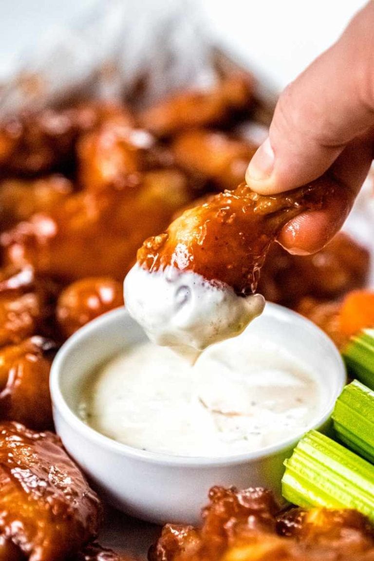 Oven-Baked Barbecue Chicken Wings | Wholefully