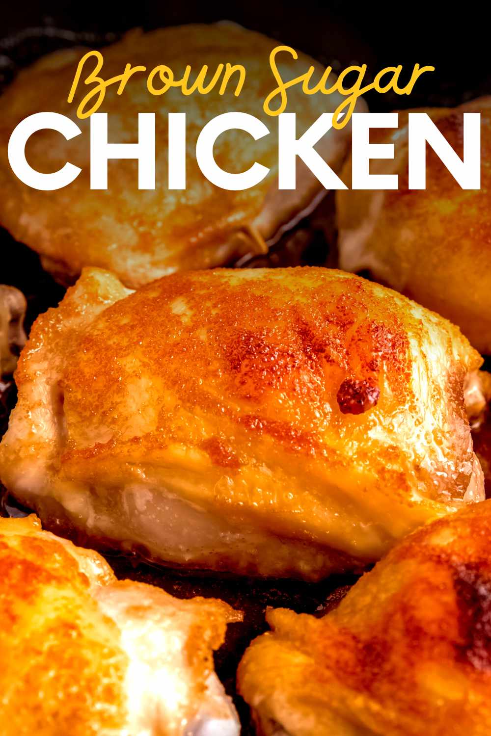5-Ingredient Brown Sugar Chicken Thighs | Wholefully