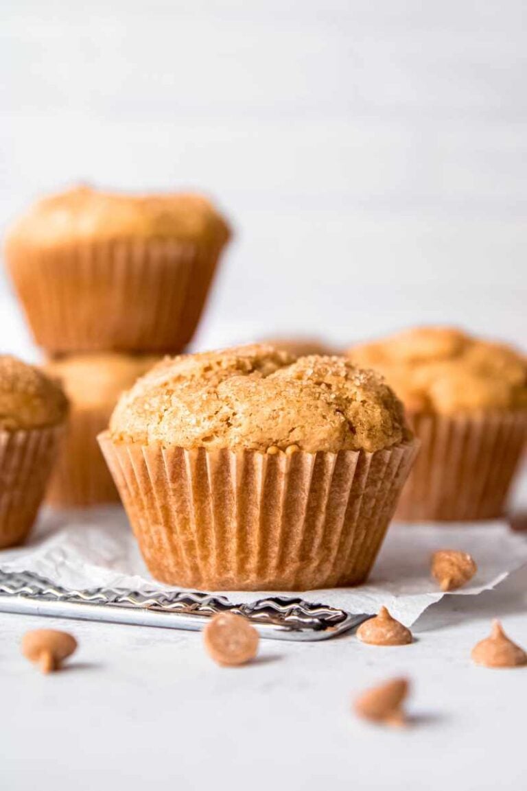 Perfect Peanut Butter Muffins | Wholefully