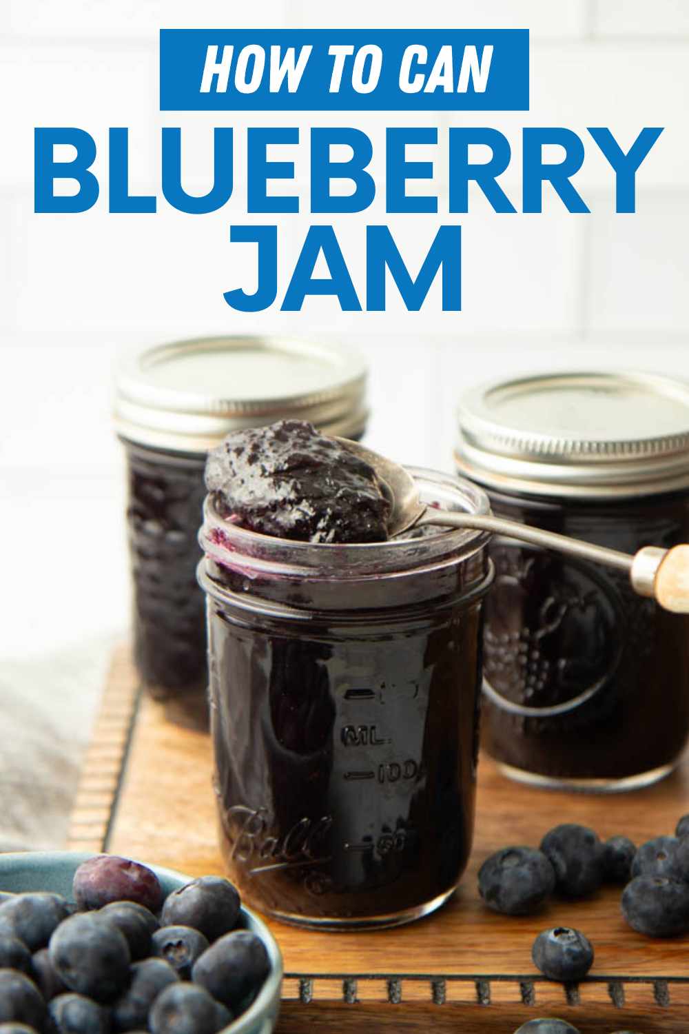 Simple Blueberry Jam Recipe | Wholefully