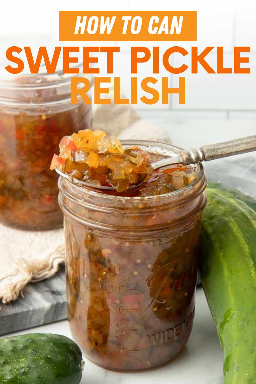 Sweet Pickle Relish Recipe | Wholefully